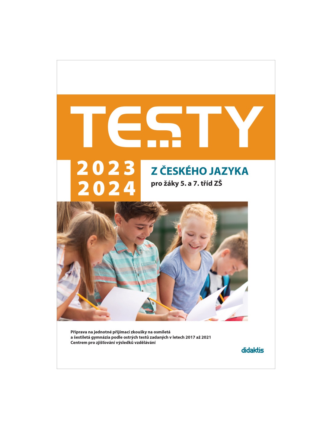 Testy z českého jazyka 2023-2024 pro žáky 5. a7. tříd ZŠ